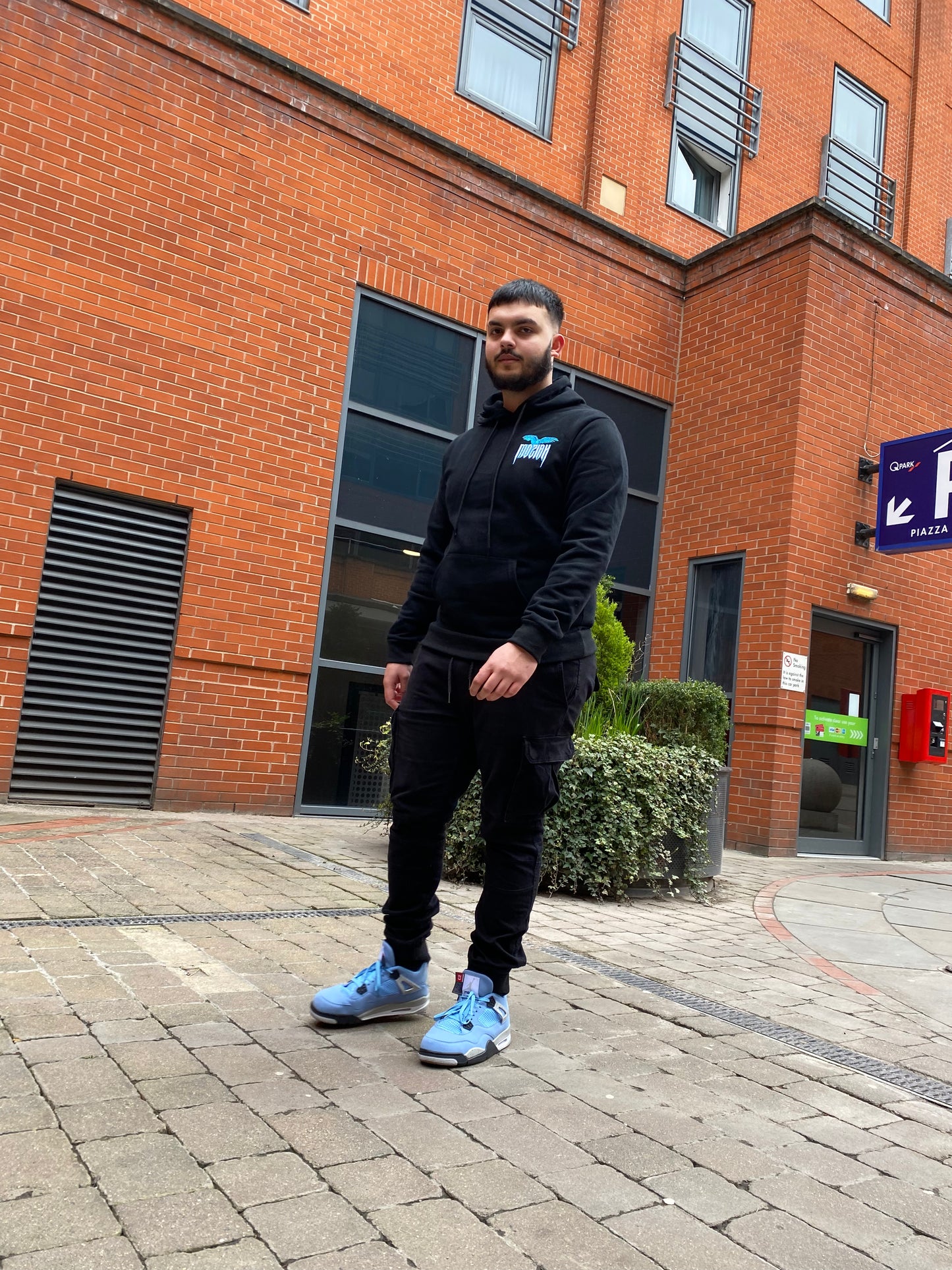 Macaw Hoodie - Blue – Moziak